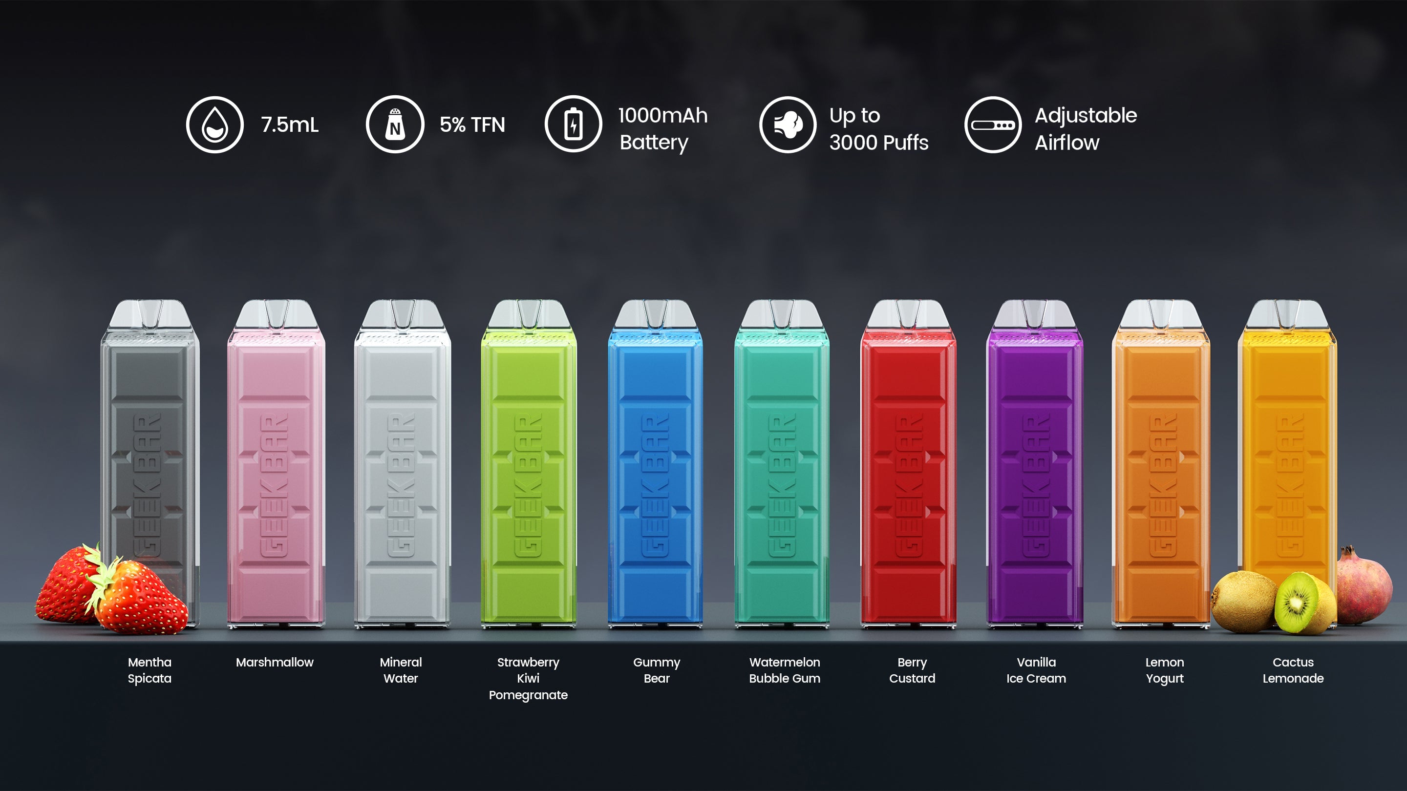 Geek Bar S3000 Disposable Vape Sharjah | Vape in Abudhabi | Vape Dubai ...